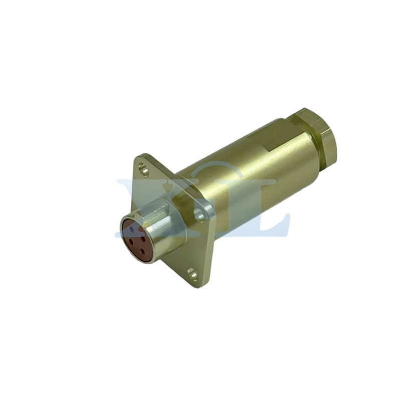 PCTB Series 4Pin Female Cable Plug with Tail Cover Push Pull